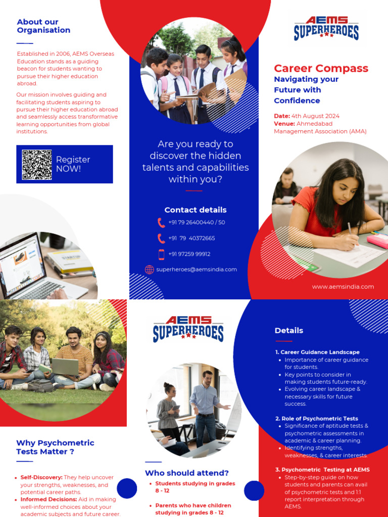 AEMS Superheroes - Career Compass Event Flyer | Download Free PDF ...