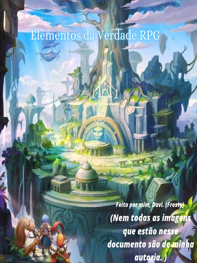 Elementos Mágicos em RPG: Criação de Personagens | PDF | Jogos de RPG ...