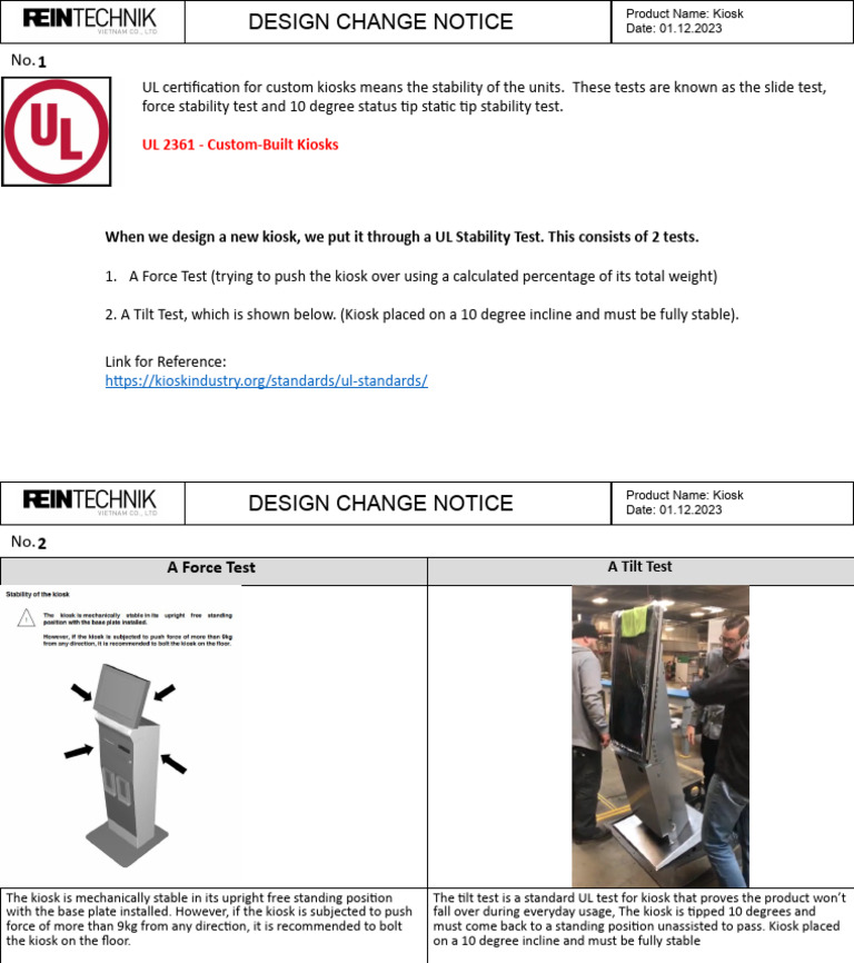 2023 - 12 - 01 - UL Standard For US | PDF