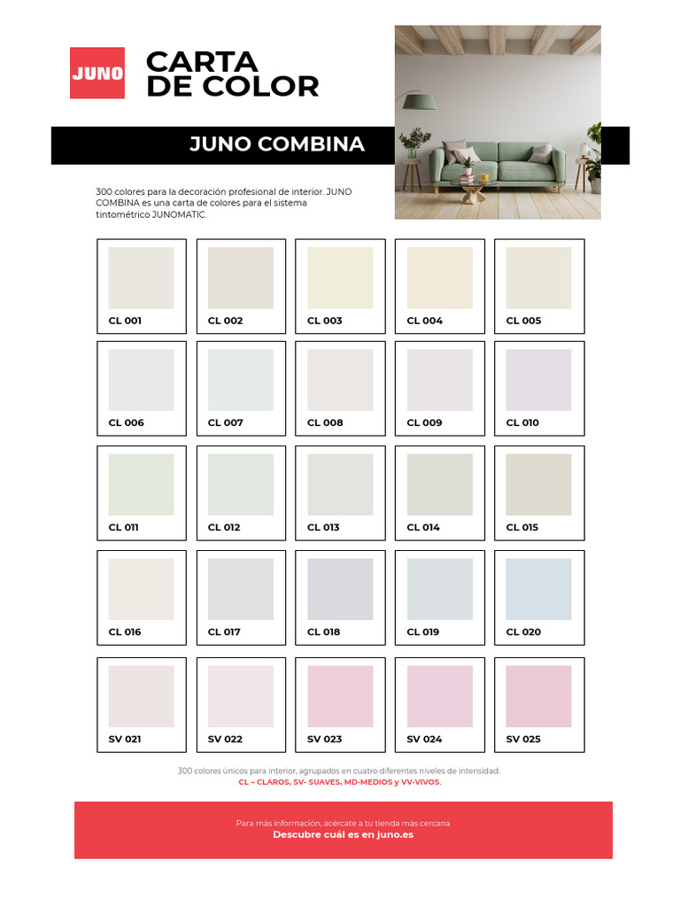300 Colores de Interior JUNO | PDF