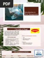 Principles of Sensible Risk Management | PDF