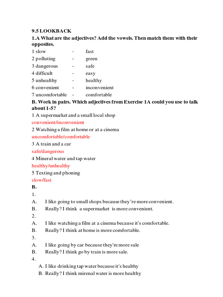 Unit 9 Lookback | PDF | Language Arts & Discipline