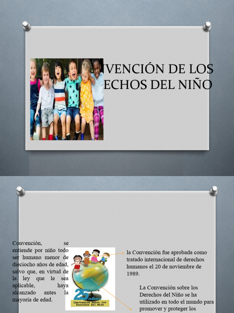 Convención sobre los Derechos del Niño | PDF | Derechos de los niños ...
