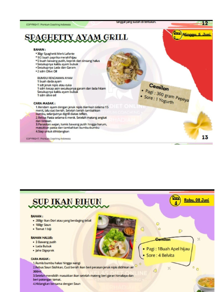 Resep | PDF