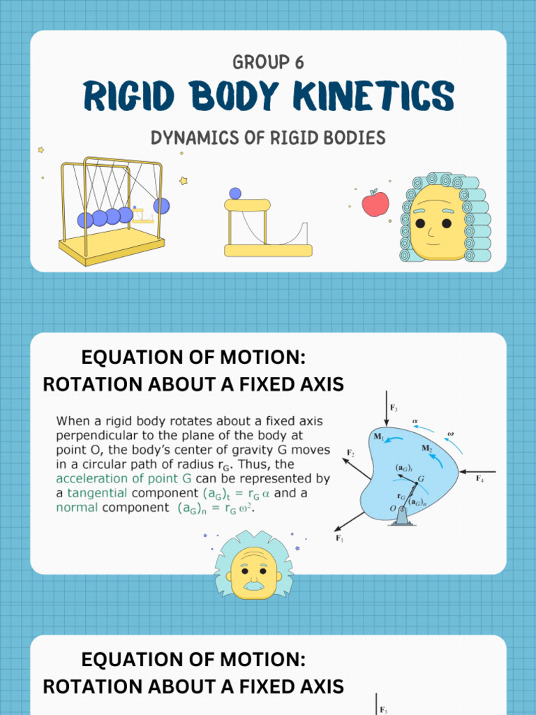 Rigid Body of Kinetics - Group 6 | PDF
