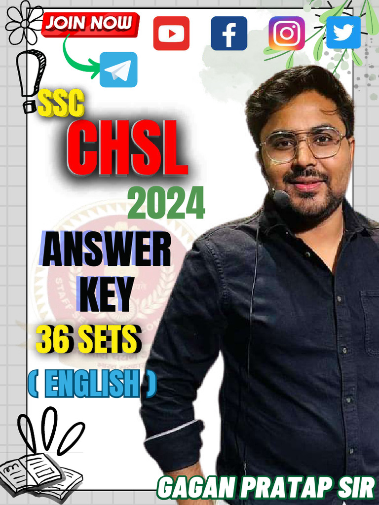 SSC CHSL PRE 2024 AnswerKey Compilation English | PDF | Circle | Sphere