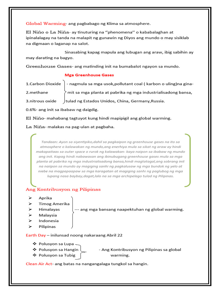 Global Warming SErafin | PDF