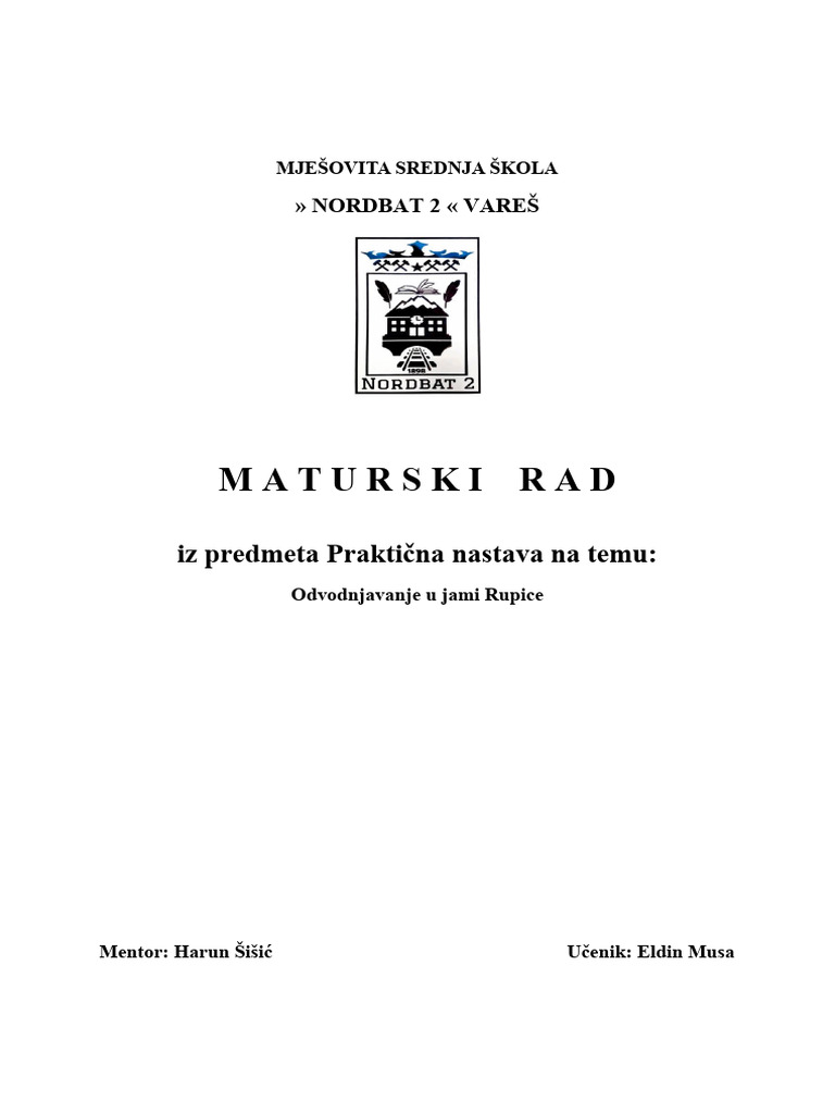 Maturski Rad | PDF