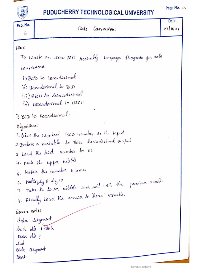 MPMCL Cycle I Code Conversion | PDF