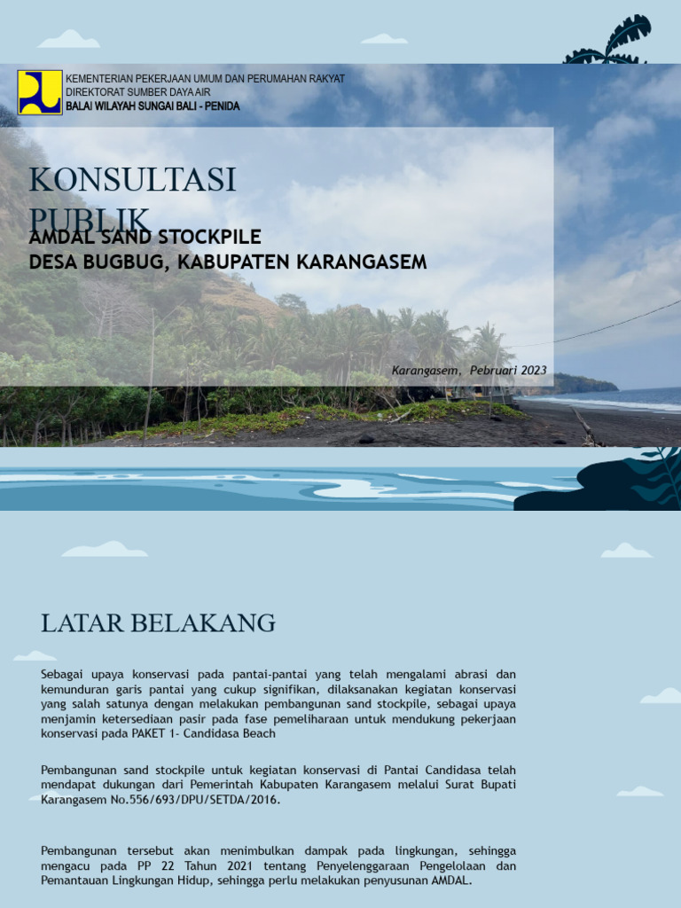 Metoda Explorasi Dan Transportasi Pasir BBCP - 2 Paket 1 | PDF