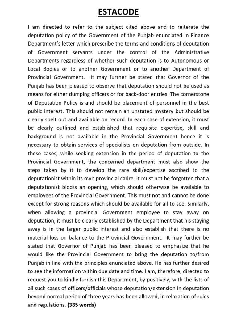 Esta Code | PDF | Salary | Employment
