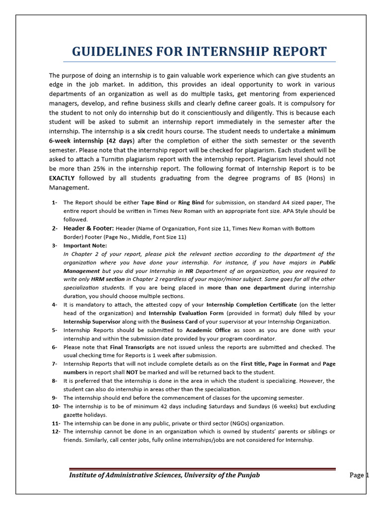 IAS Internship Guidelines Class of 25 | PDF | Human Resources | Economies