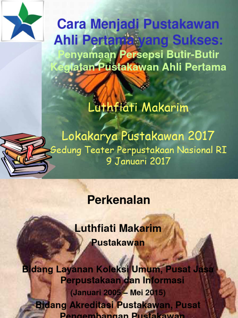 Panduan Menjadi Pustakawan Ahli Pertama | PDF