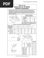 Skewed Weld Table (AISC Page 10-161) | PDF