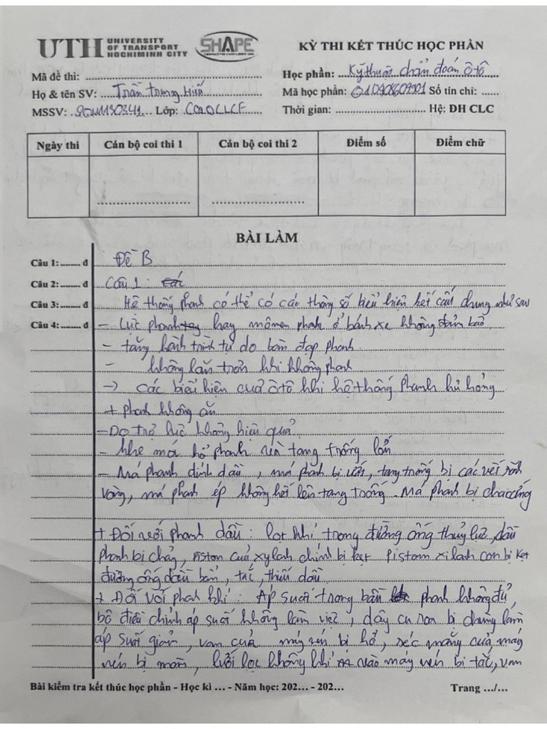 TranTrungHieu 20h1130341 | PDF