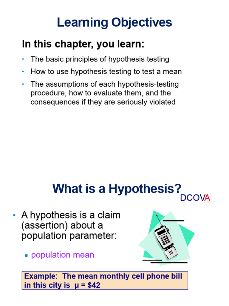 Statistics Hypothesis Testing | PDF | Type I And Type Ii Errors ...