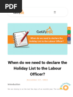 holiday-list-2025-india | PDF | Religious Festivals | Religious Holidays