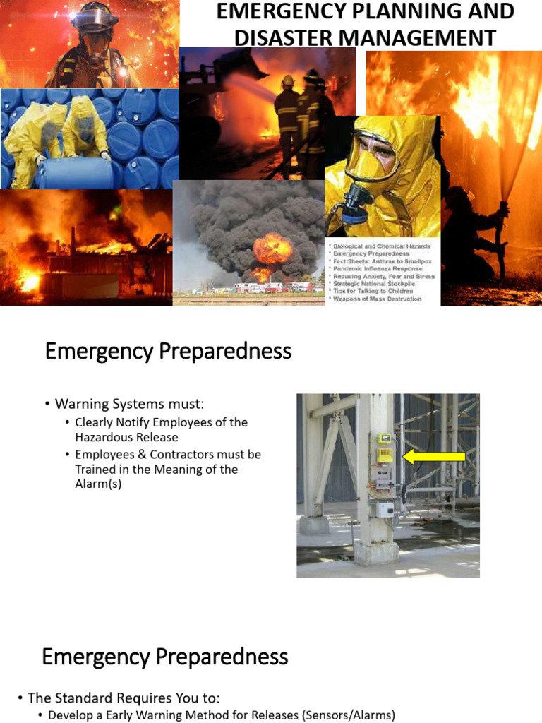 Unit-IV (Emergency Planning & Disaster Management) | PDF | Emergency Management | Emergency