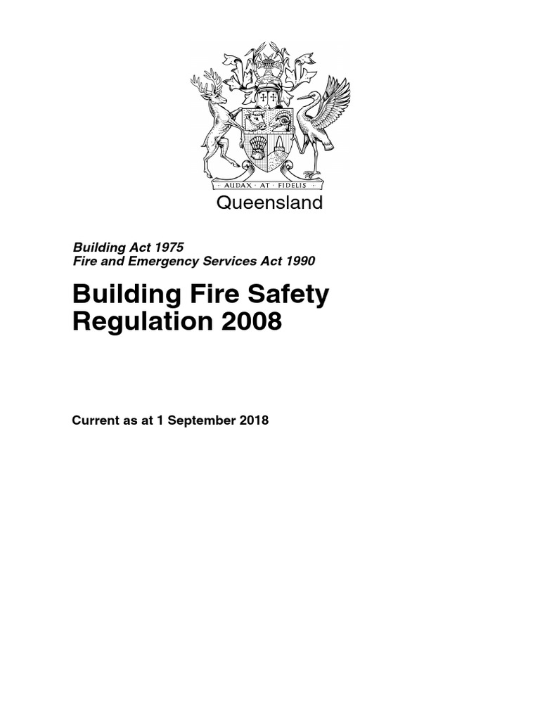 Building Fire Safety Regulation | PDF | Emergency Evacuation | Fire Safety