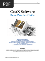 Cost-X - Final-General Guide | PDF | Microsoft Excel | Area