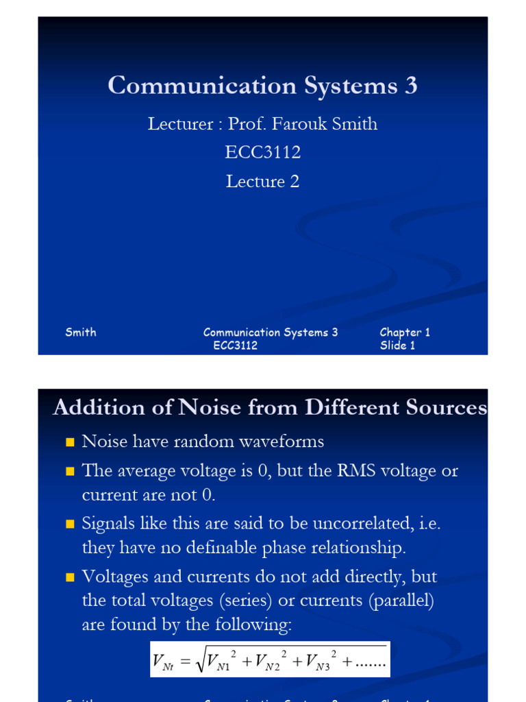 ELECTRONICS COMMUNICATION BY ROY BLAKE | PDF | Signal To Noise Ratio ...