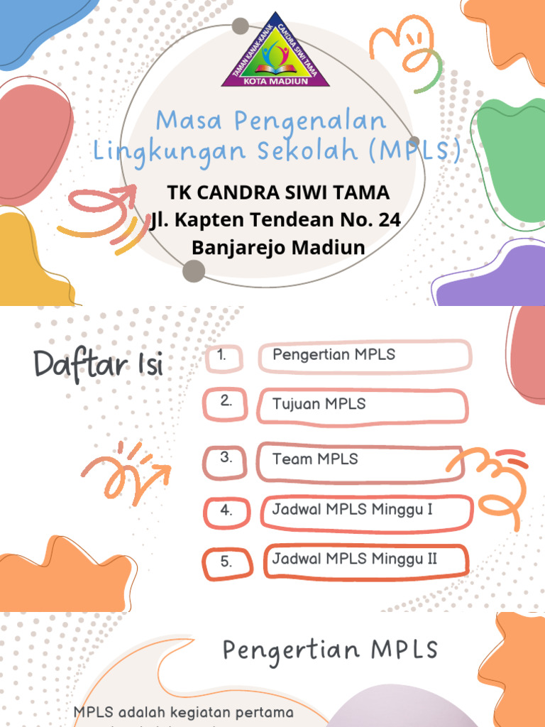 MPLS TK Candra Siwi Tama 2024-2025 | PDF