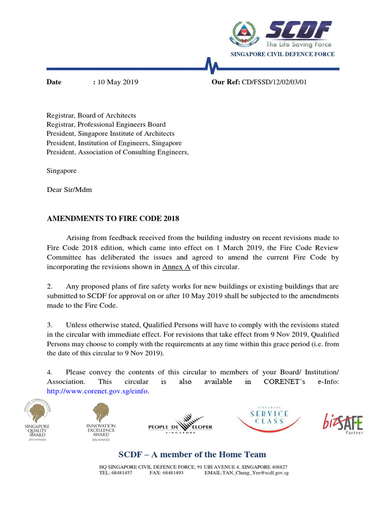 Fire Codes 2018 Amendments (12 Batches) - Combined | PDF | Building ...