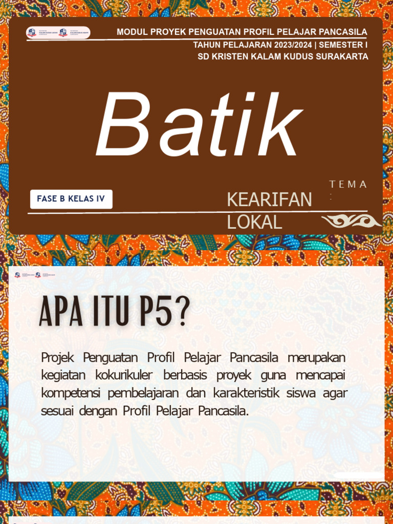 Presentasi Proyek Kelas 4 | PDF