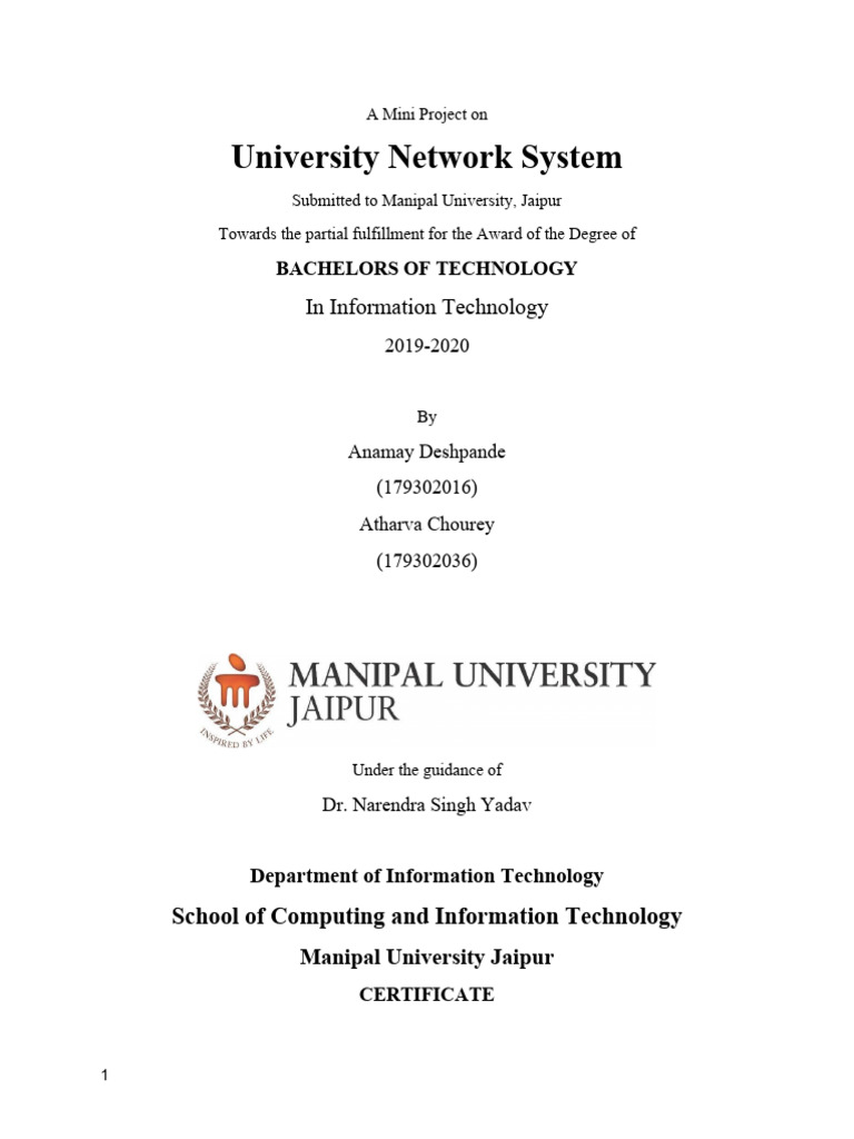 Project Report | PDF | Computer Network | Ethernet
