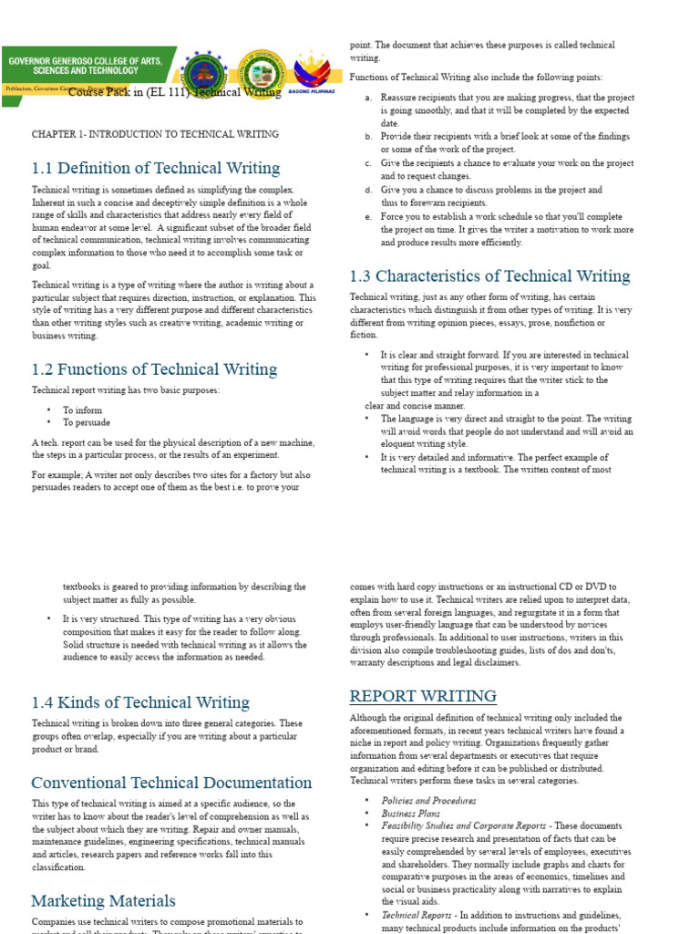 Introduction to Technical Writing | PDF | Writing | Information