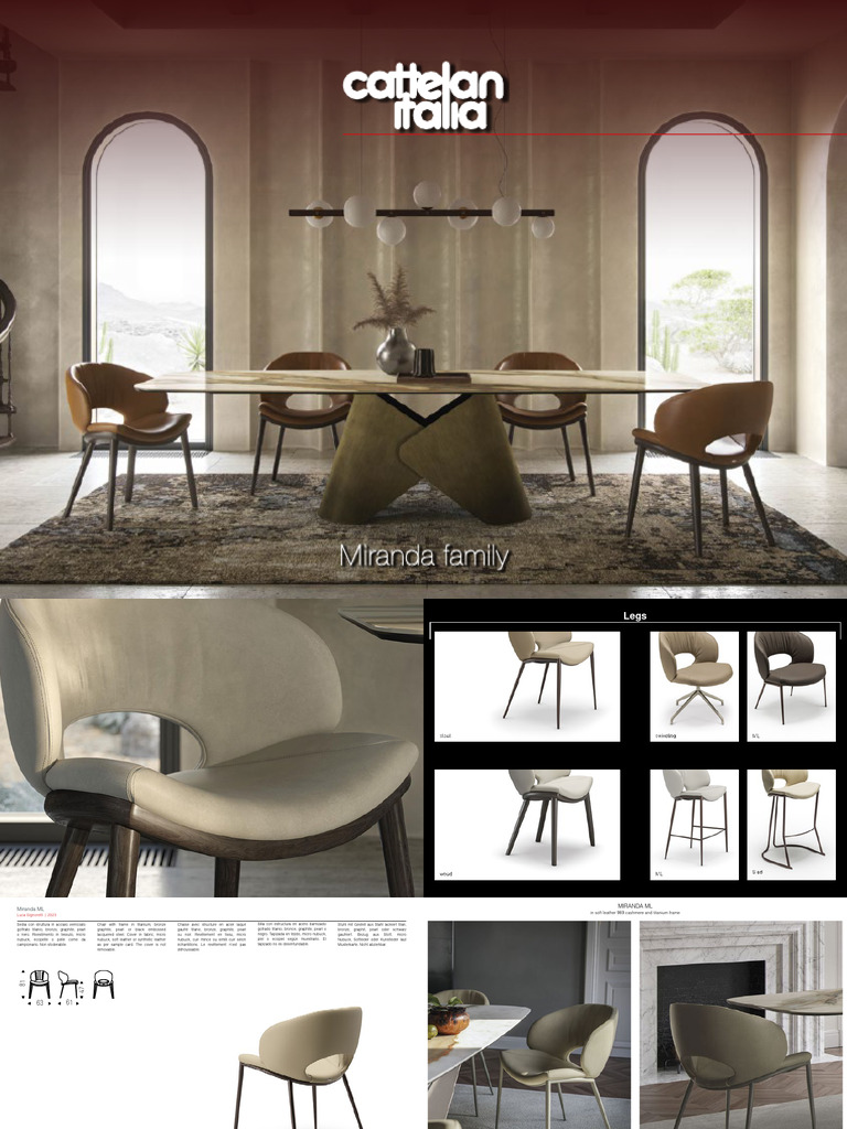 Miranda Furniture Collection Guide | PDF | Materials