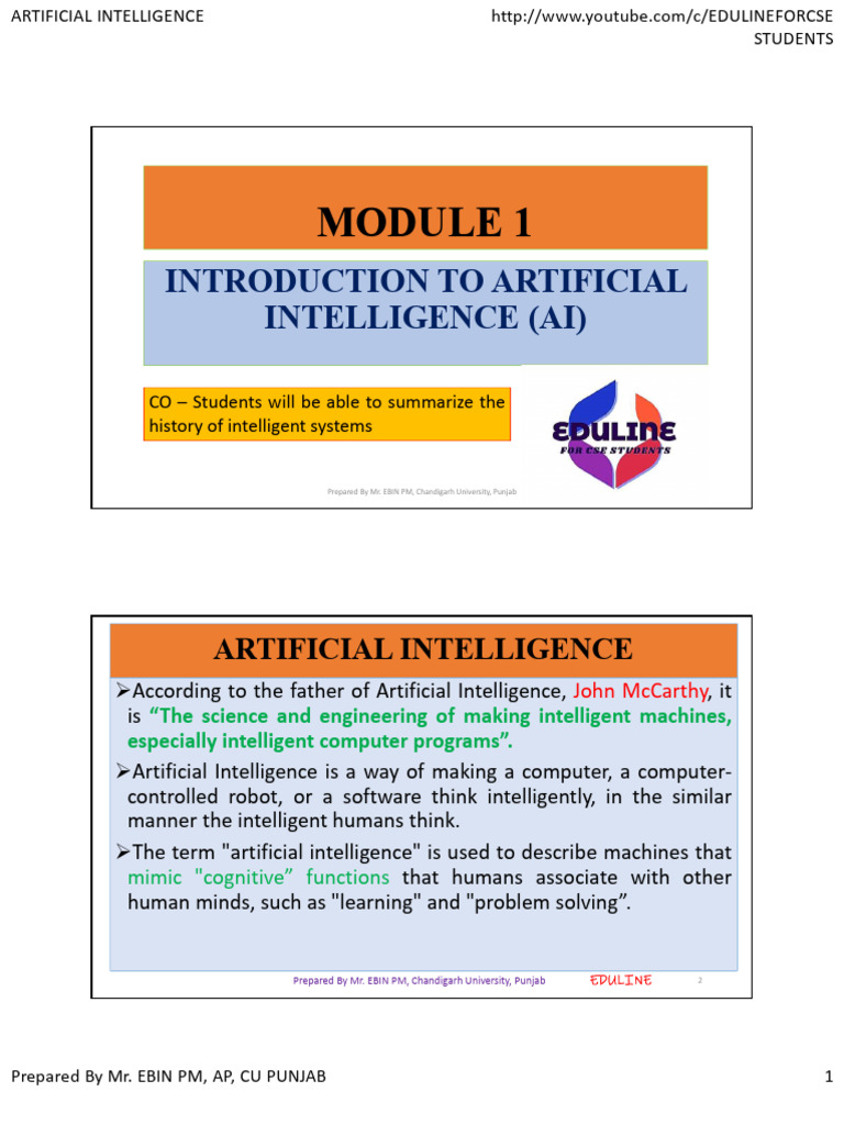 Module 111 | PDF | Artificial Intelligence | Intelligence (AI) & Semantics Module 111 | PDF | Artificial Intelligence | Intelligence (AI) & Semantics