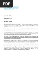 Capgemini Offer Letter | PDF | Business