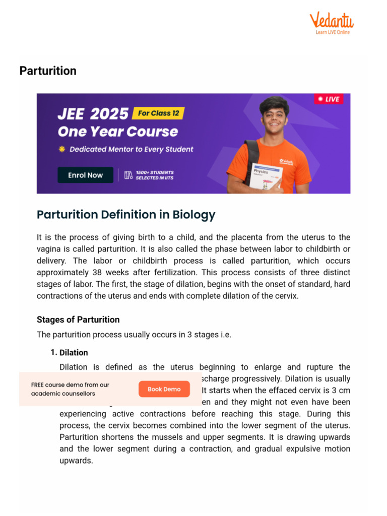 Parturition | PDF