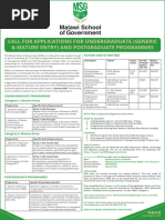MSG Cohort 2025 2026 Academic Year Application Form Revised | PDF ...
