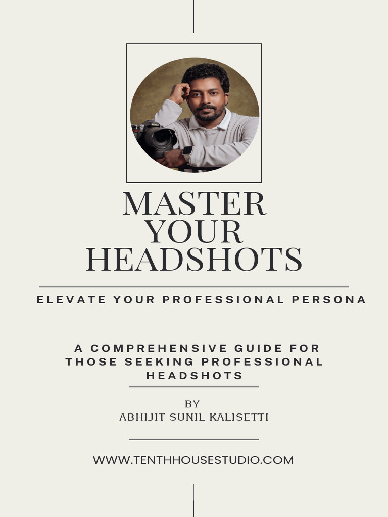 Master Your Headshots Ebook SAMPLE | PDF | Brand | Clothing