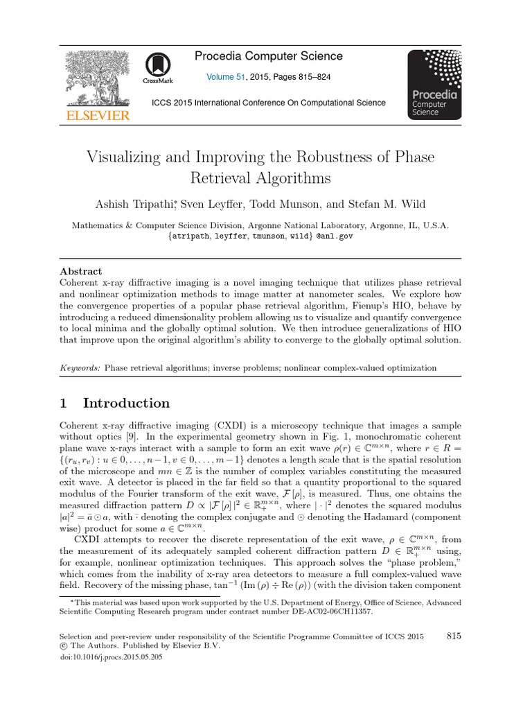 Visualizing and Improving The Robustness of Phase Re - 2015 - Procedia Computer | PDF ...
