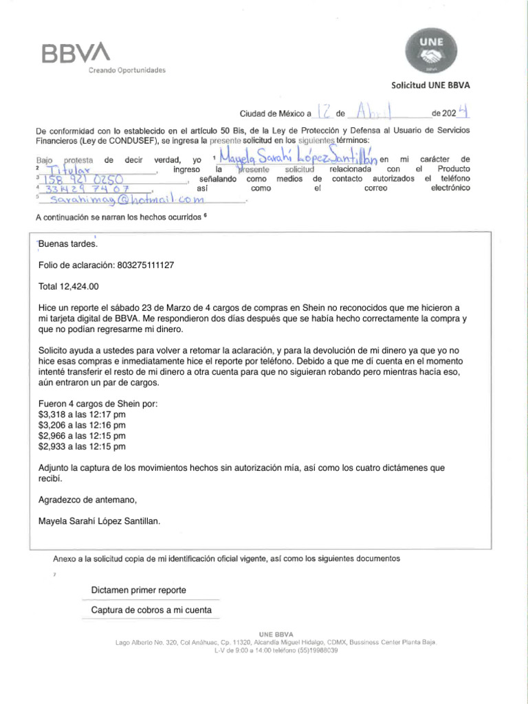 Bbva | PDF | Finanzas y dinero | Derecho