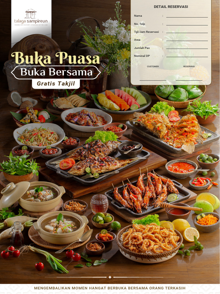 Menu Buka Puasa Lembur Kuring | PDF | Memasak, Makanan, & Anggur