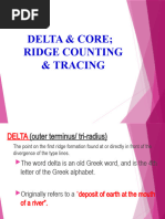 Ridge Counting Ridge Tracing | PDF