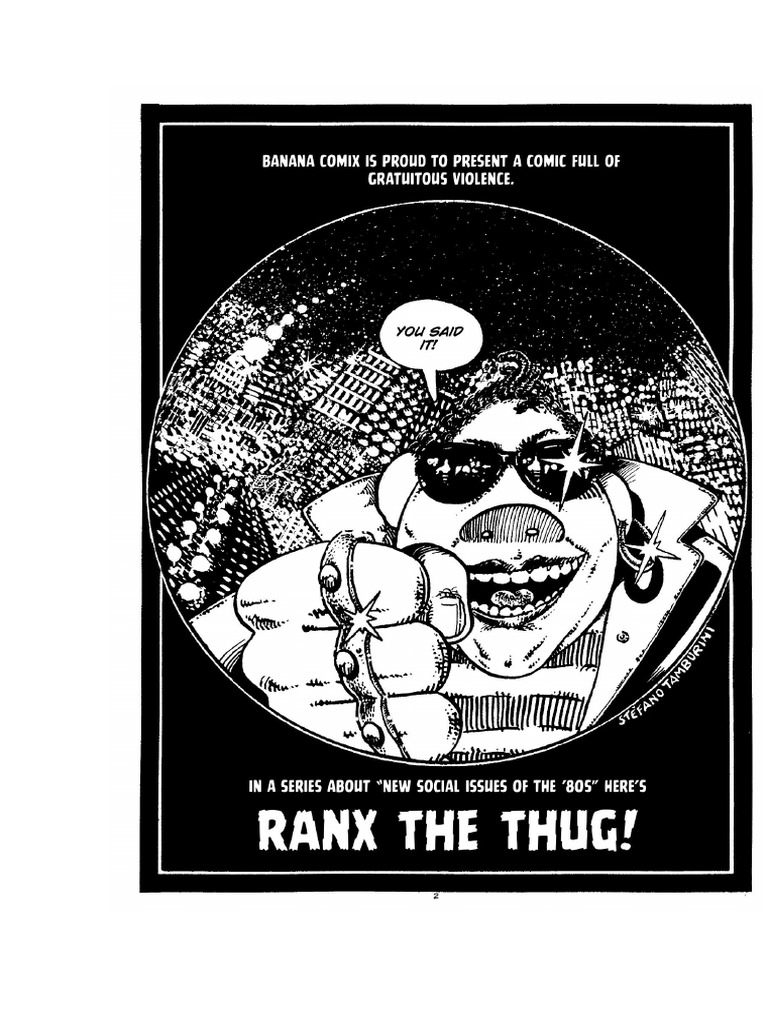 Ranx The Thugh - Ranxerox Il Coatto& Themoderndance - ENG | PDF