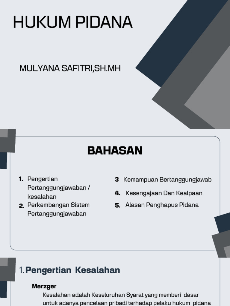 HUKUM PIDANA Pertemuan 13-14_compressed (1) | PDF