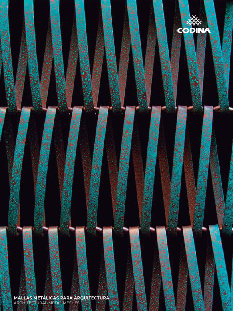 Codina Architectural Mallas Metalicas Catalogo - 2022 - Compressed | PDF | Materiales | Metales ...