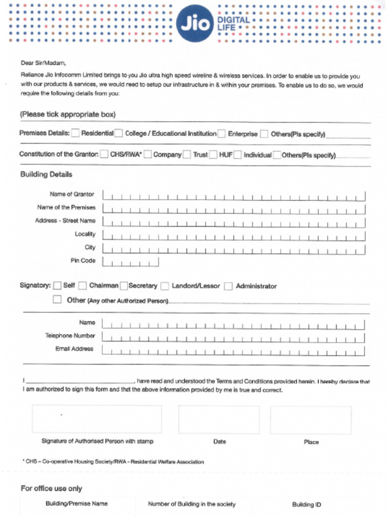 Building Permission Letter - Final | PDF