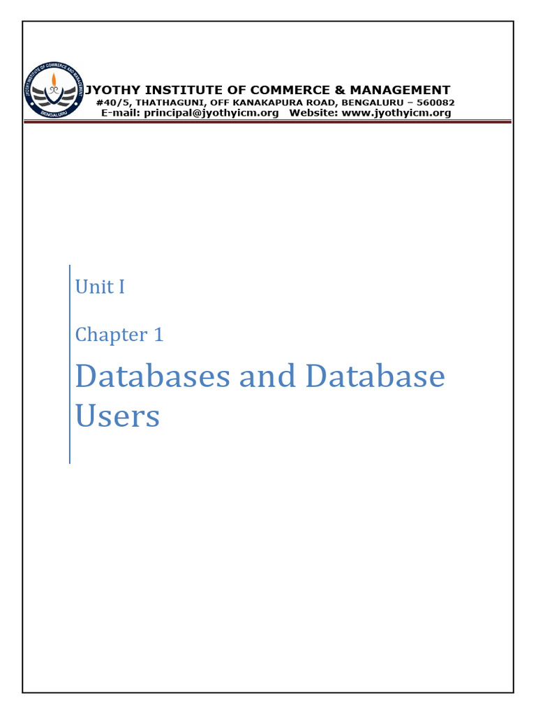 Database Systems Overview | PDF | Databases | Computer File