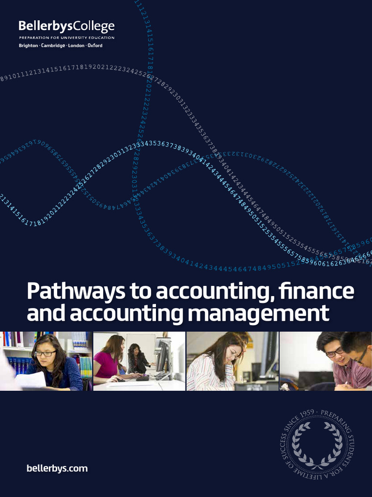 Bellerbys Accounting and Finance Career Brochure | PDF | Gce Advanced ...