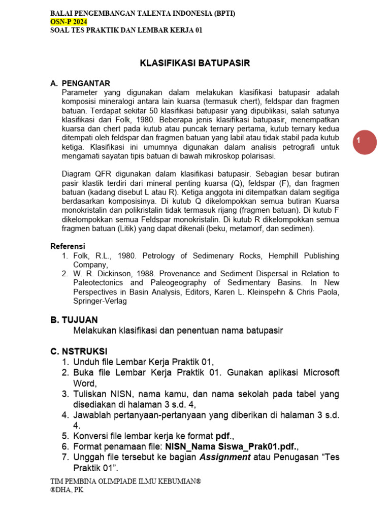 Lembar Kerja Praktik 01 | PDF