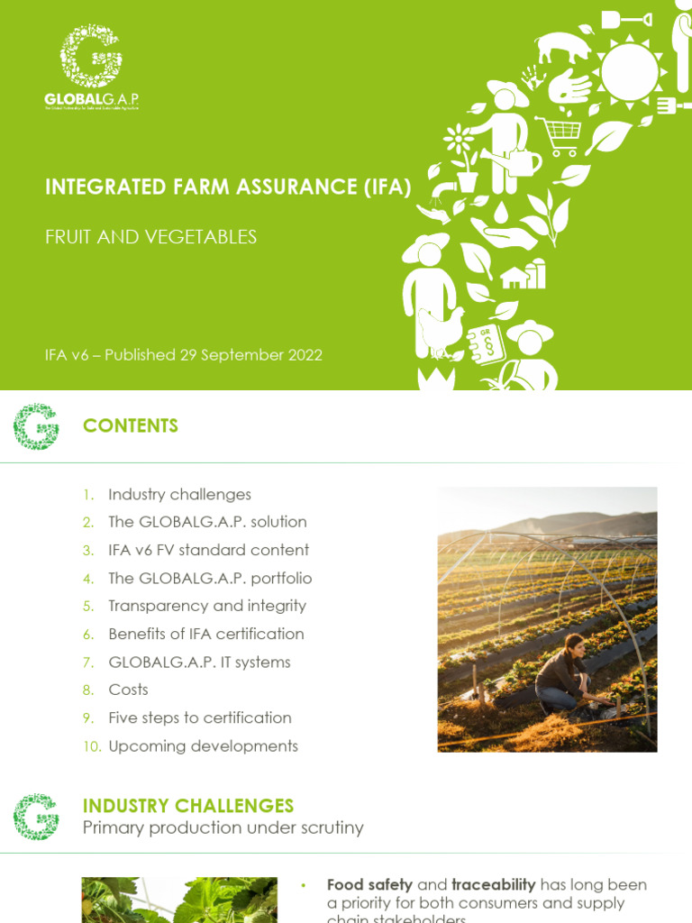 IFA-v6-FV Presentation-Full EN | PDF | Agriculture | Sustainability