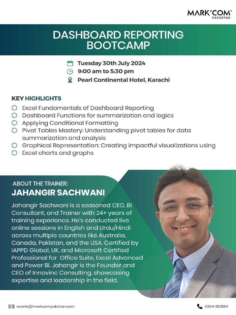 Dashboard Reporting Bootcamp | PDF