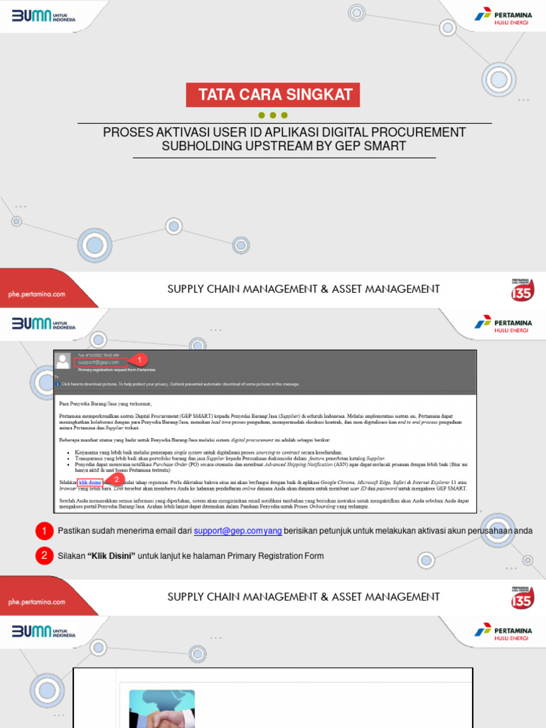 Tata Cara Singkat Aktivasi Akun SMART by GEP 2024 | PDF | Bisnis ...